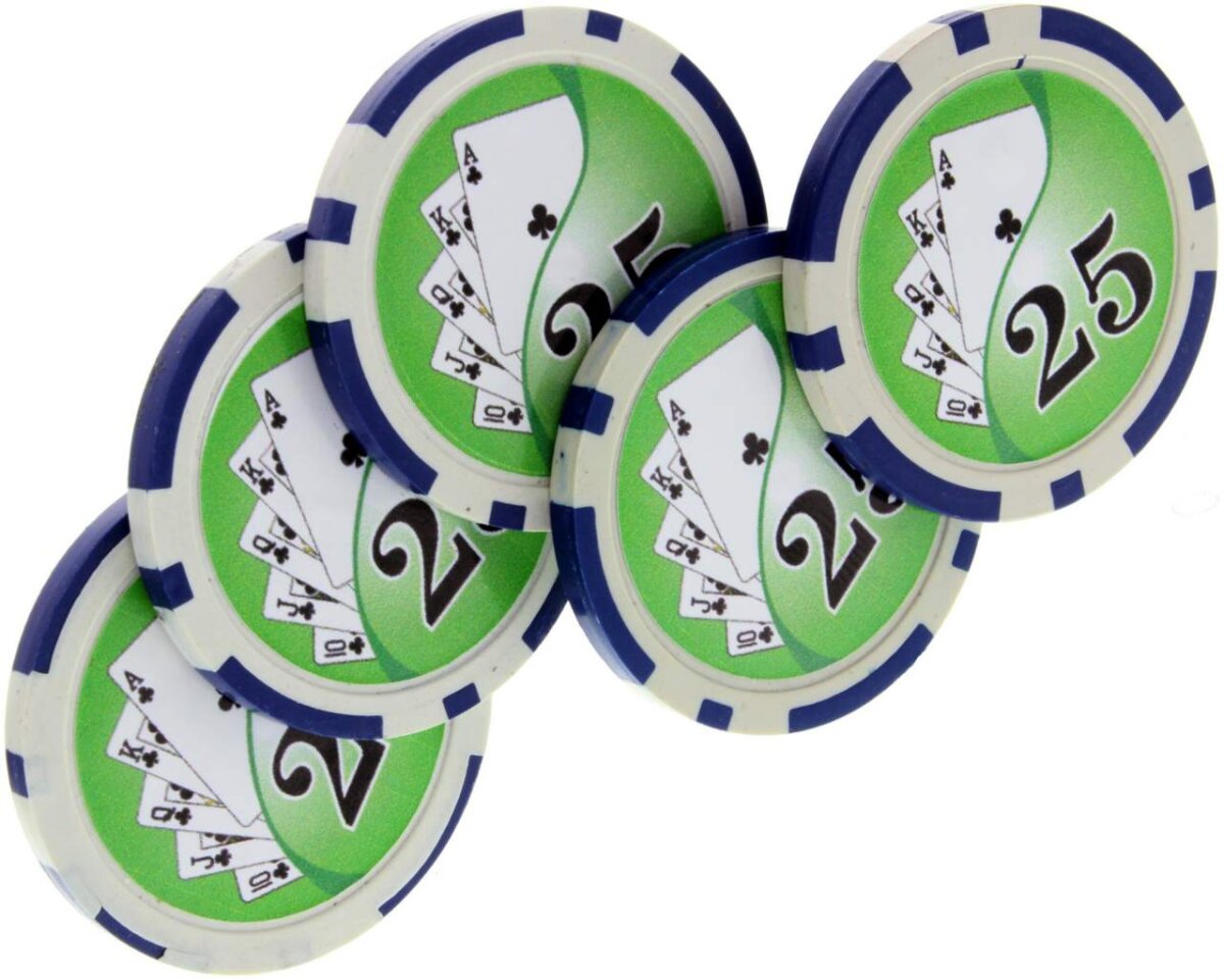 Expanded Shell Pokerchip Set, 33,30