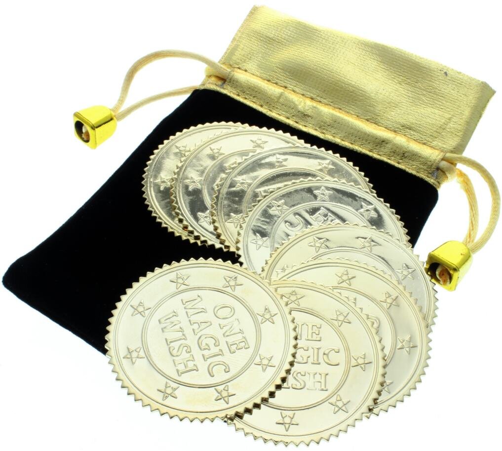 Max Grip Manipulation Wishing Coins, 53,30